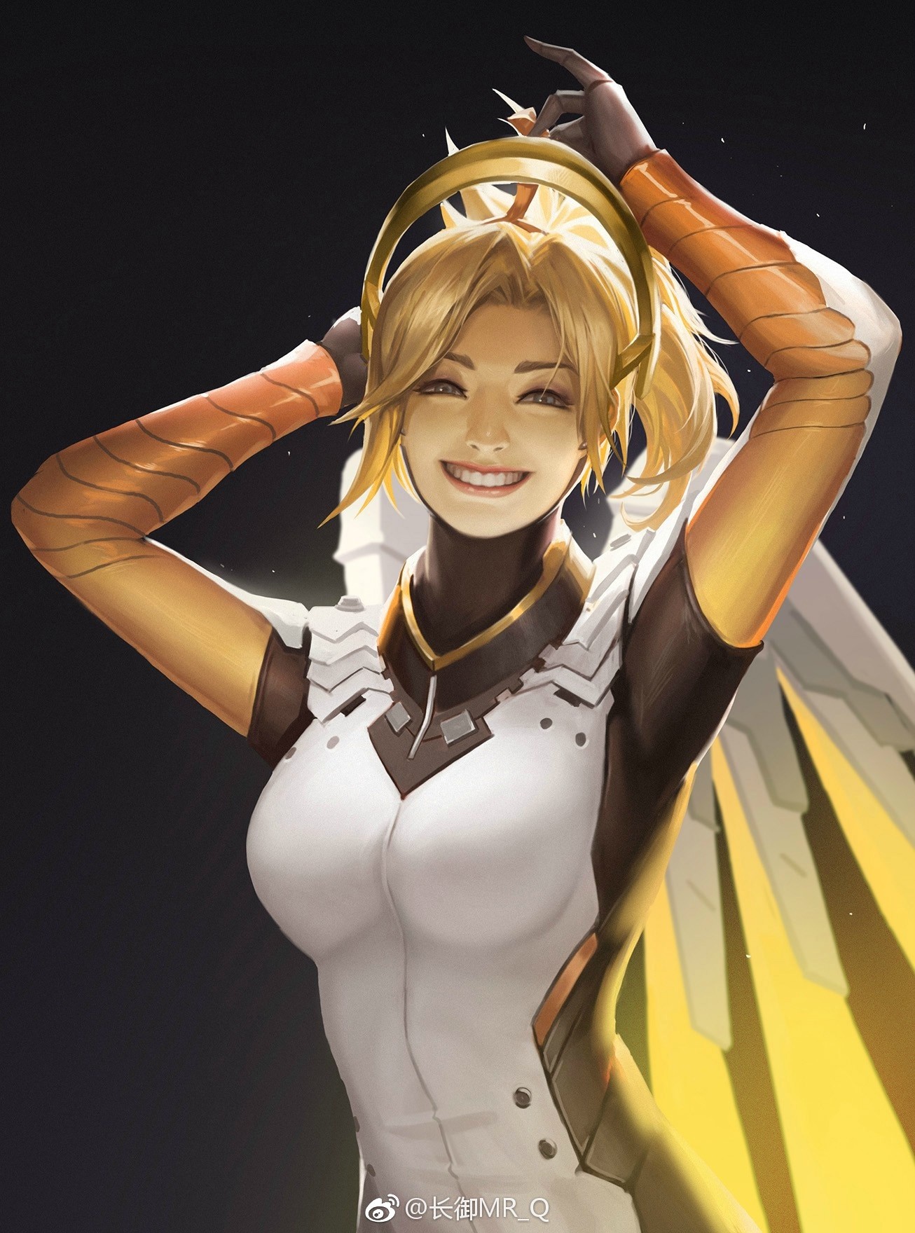 Mercy By Changyu Q R ImaginaryOverwatch