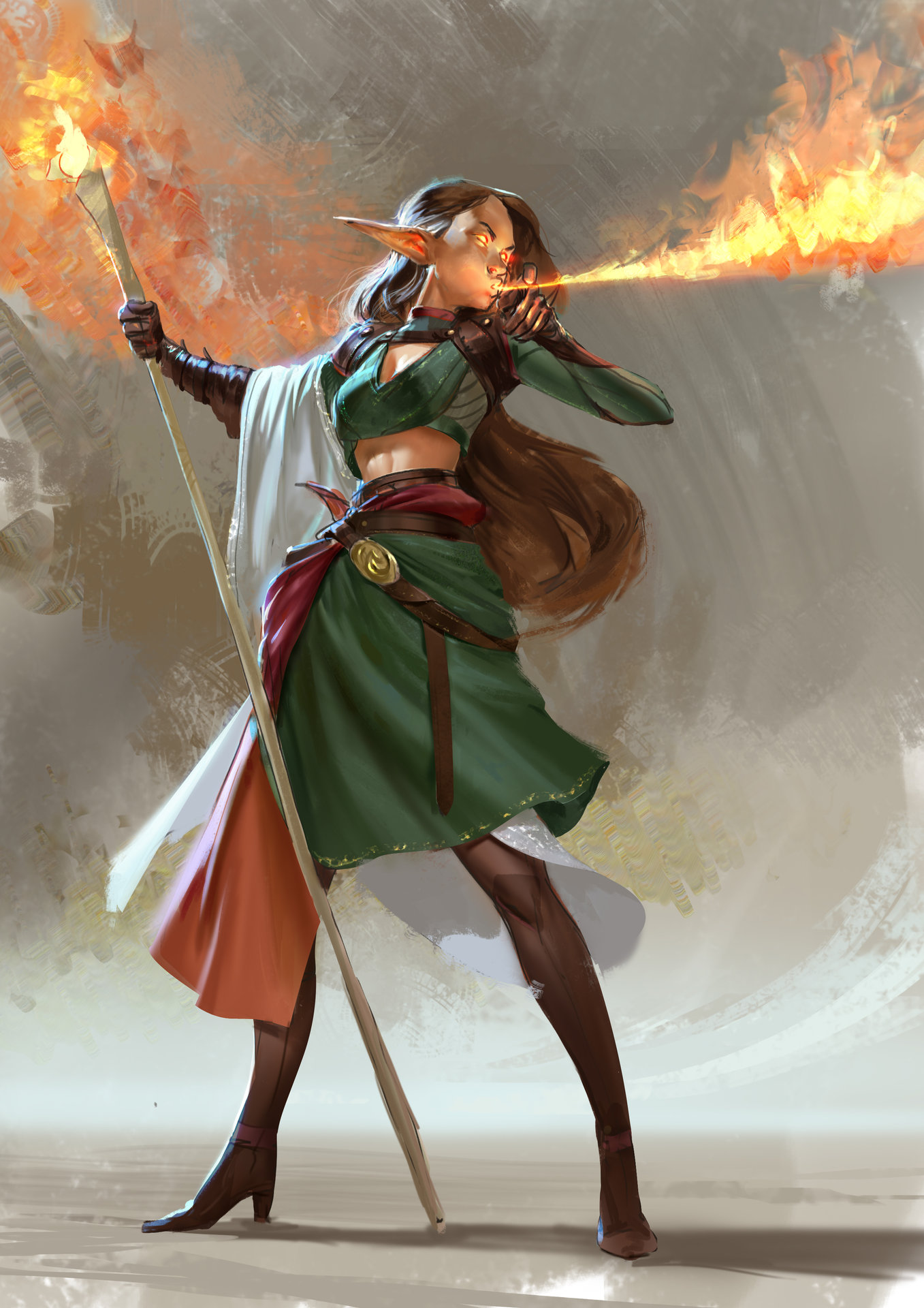 Fire Elf by Even Amundsen : r/ImaginaryElves