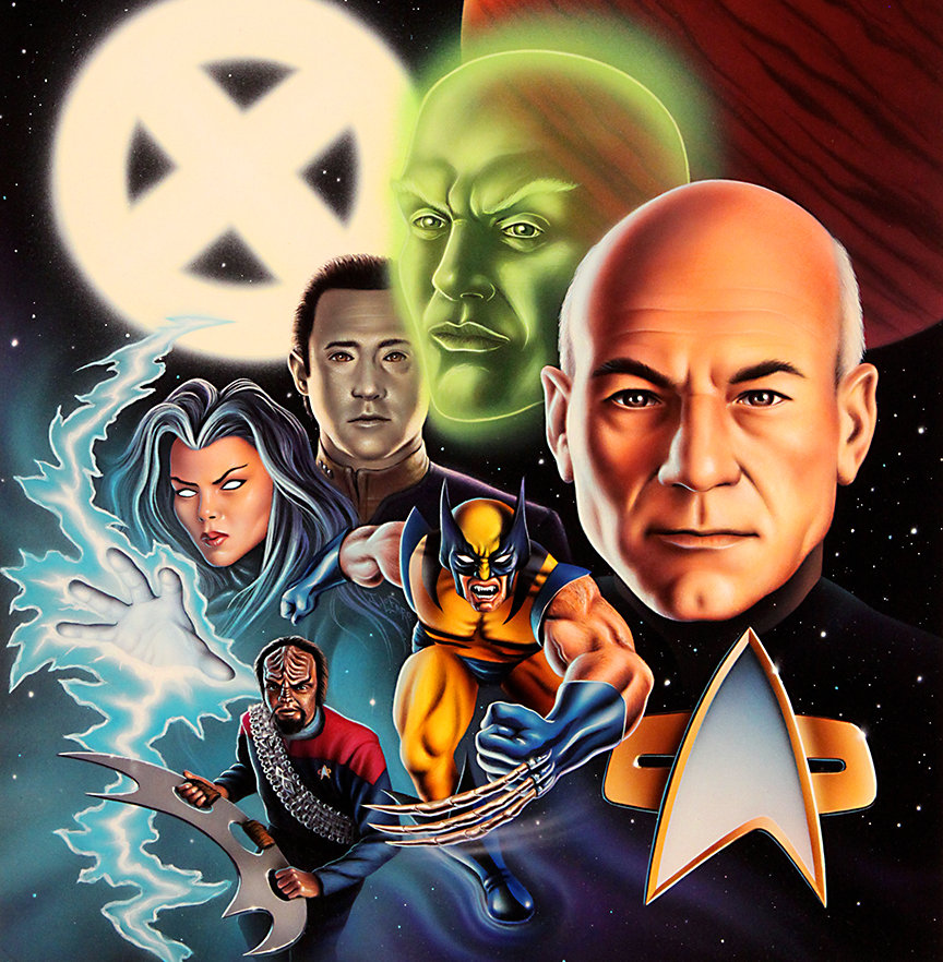 Star Trek Next Generation Meets The X-Men by Jerry LoFaro : r ...