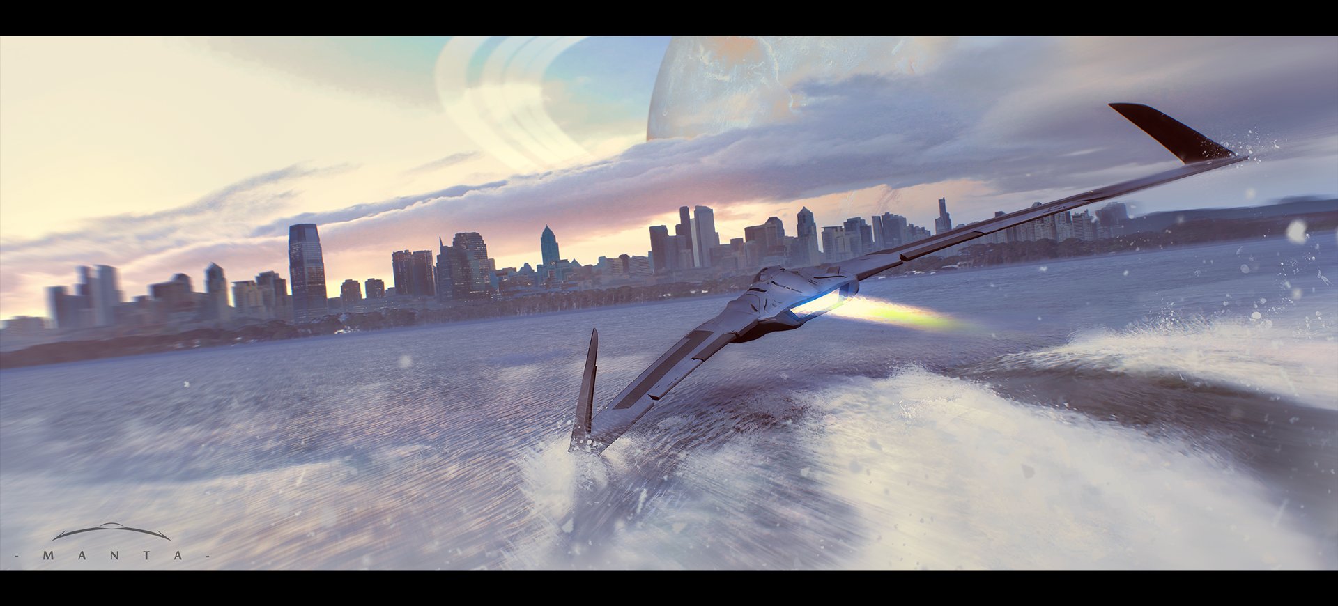 MANTA 4 by Mathias Zamęcki : r/ImaginaryCityscapes