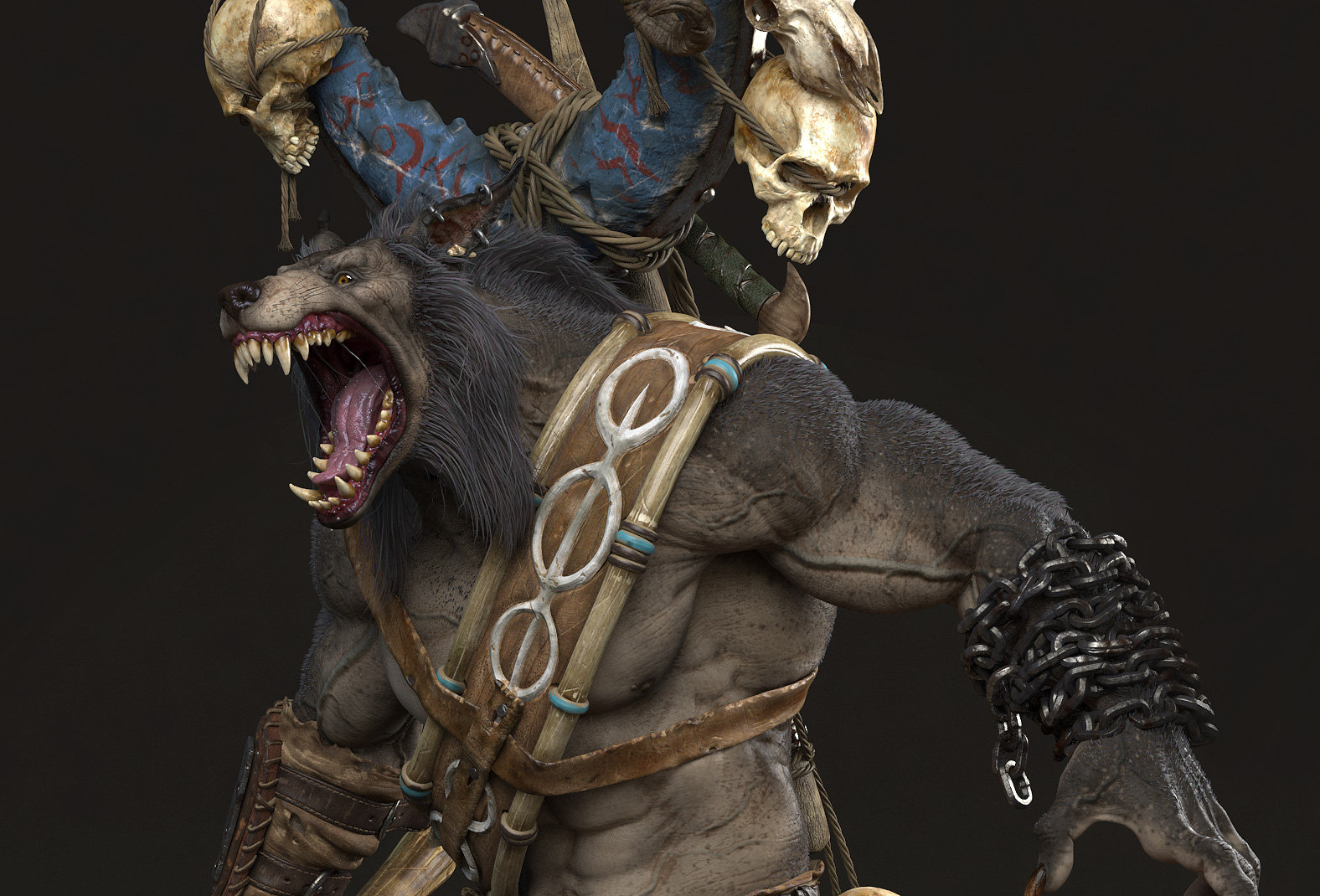 ArtStation - Werewolf, Bruno Camara