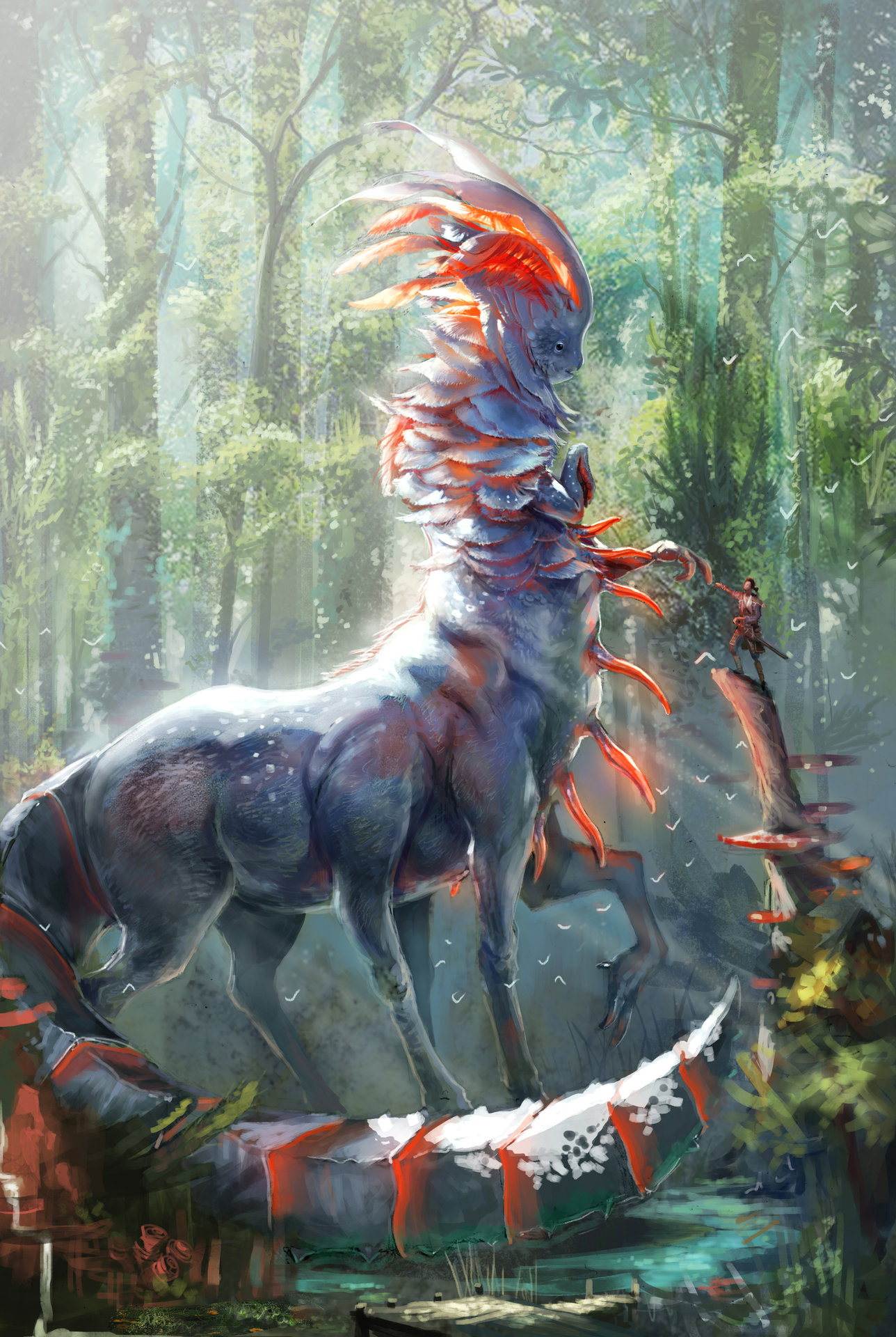Ninfa, the Centaurpede : r/custommagic