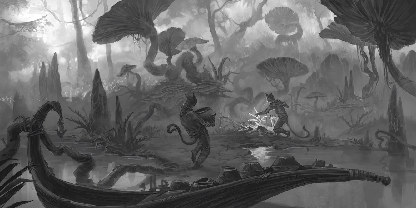 Harvesting Nirnroot by Pavel Maksymenko : r/ImaginaryTamriel