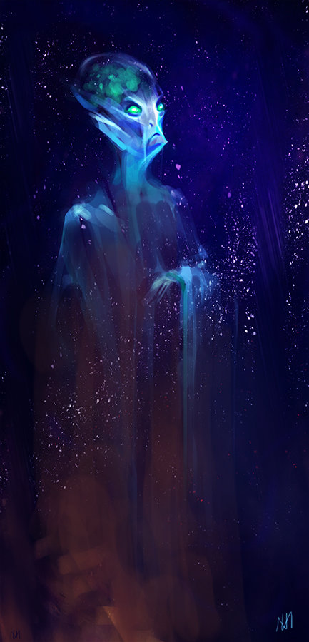 Alien God by Nagy Norbert : r/ImaginaryAliens