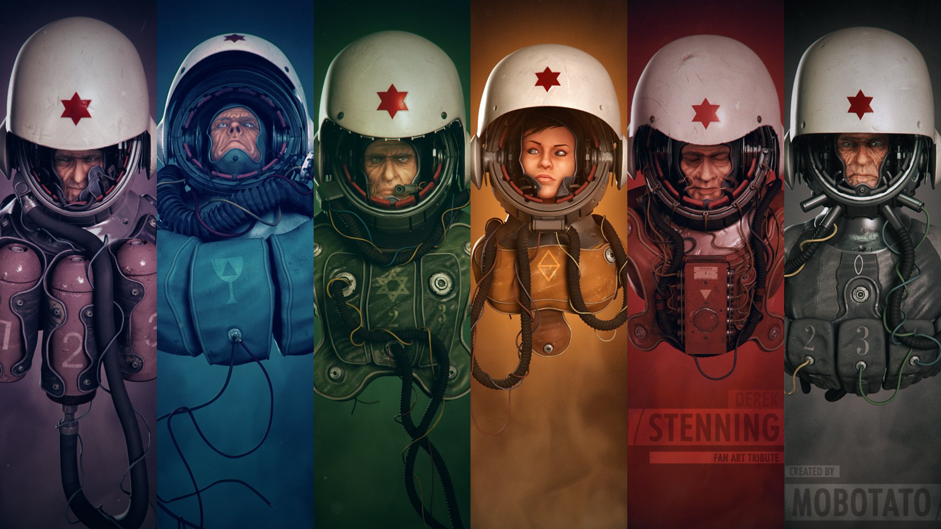 Tribute to Derek Stenning (Fan Art) by Daniel McKay. : r ...