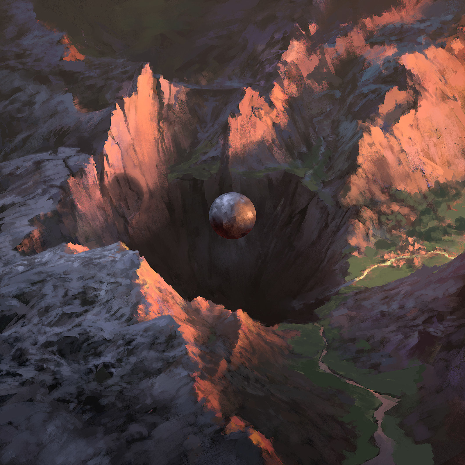 noah-bradley-pit-of-oblivion.jpg (1600×1600)