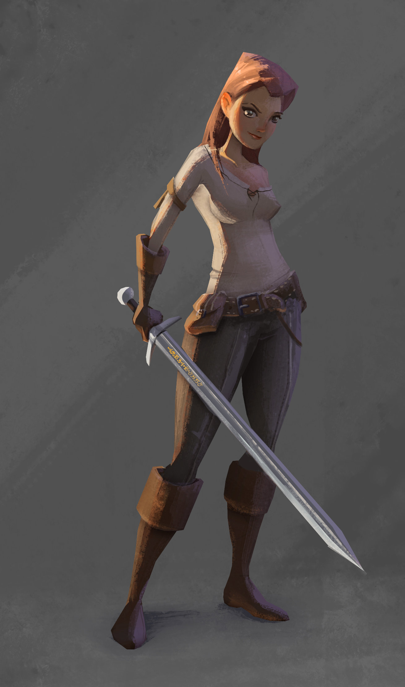 dylan-eurlings-stylized-cool-sword-girl-06.jpg (1310×2224)-花瓣网