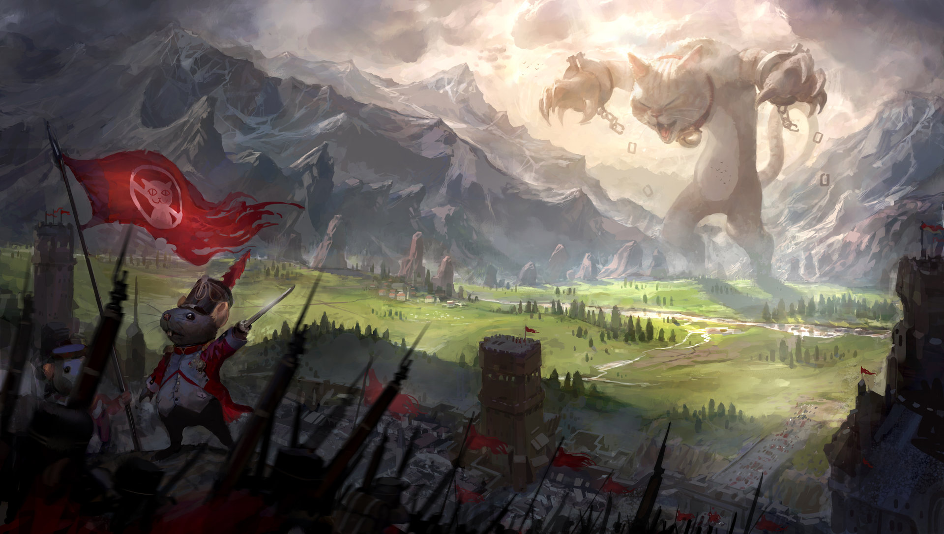 Fantasy War Landscape