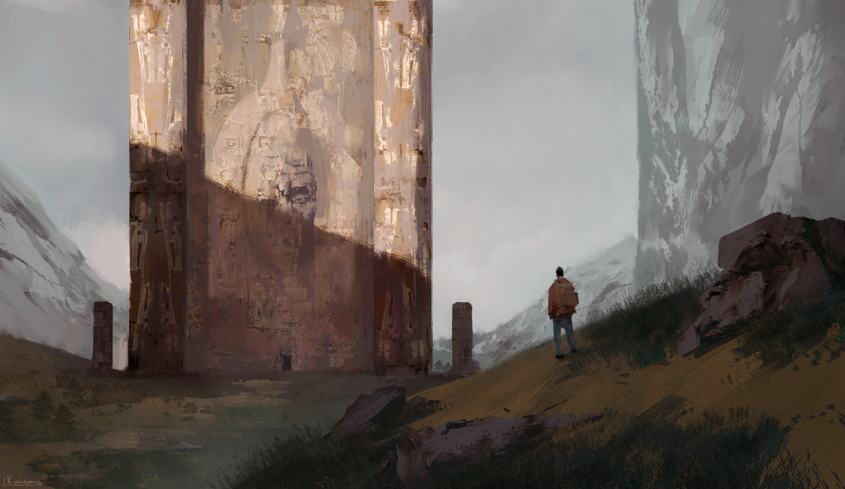 'The door' by Manuel Robles : r/ImaginaryMonuments