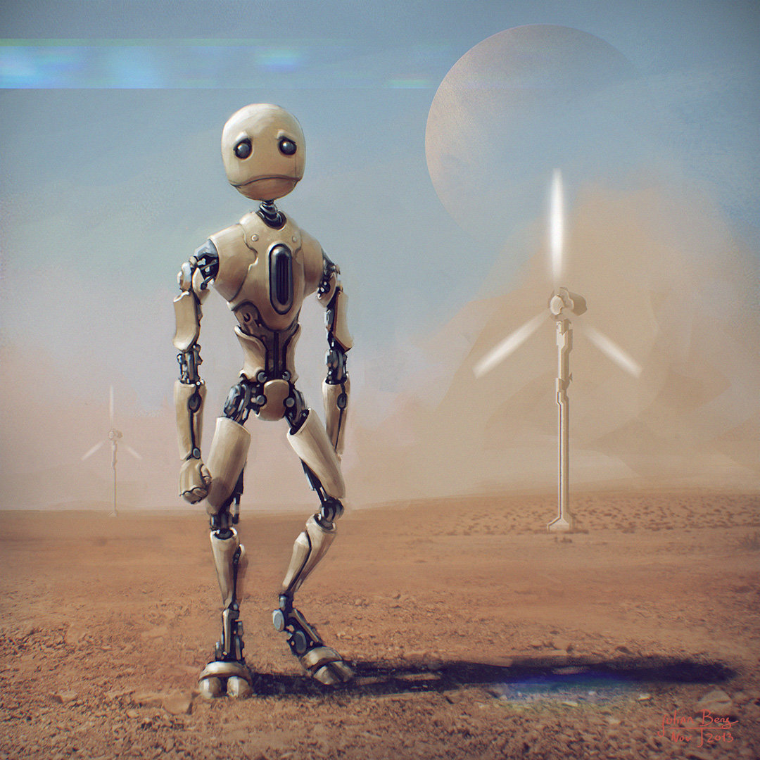 Windmill Walker by Julian Berg : r/ImaginaryRobotics