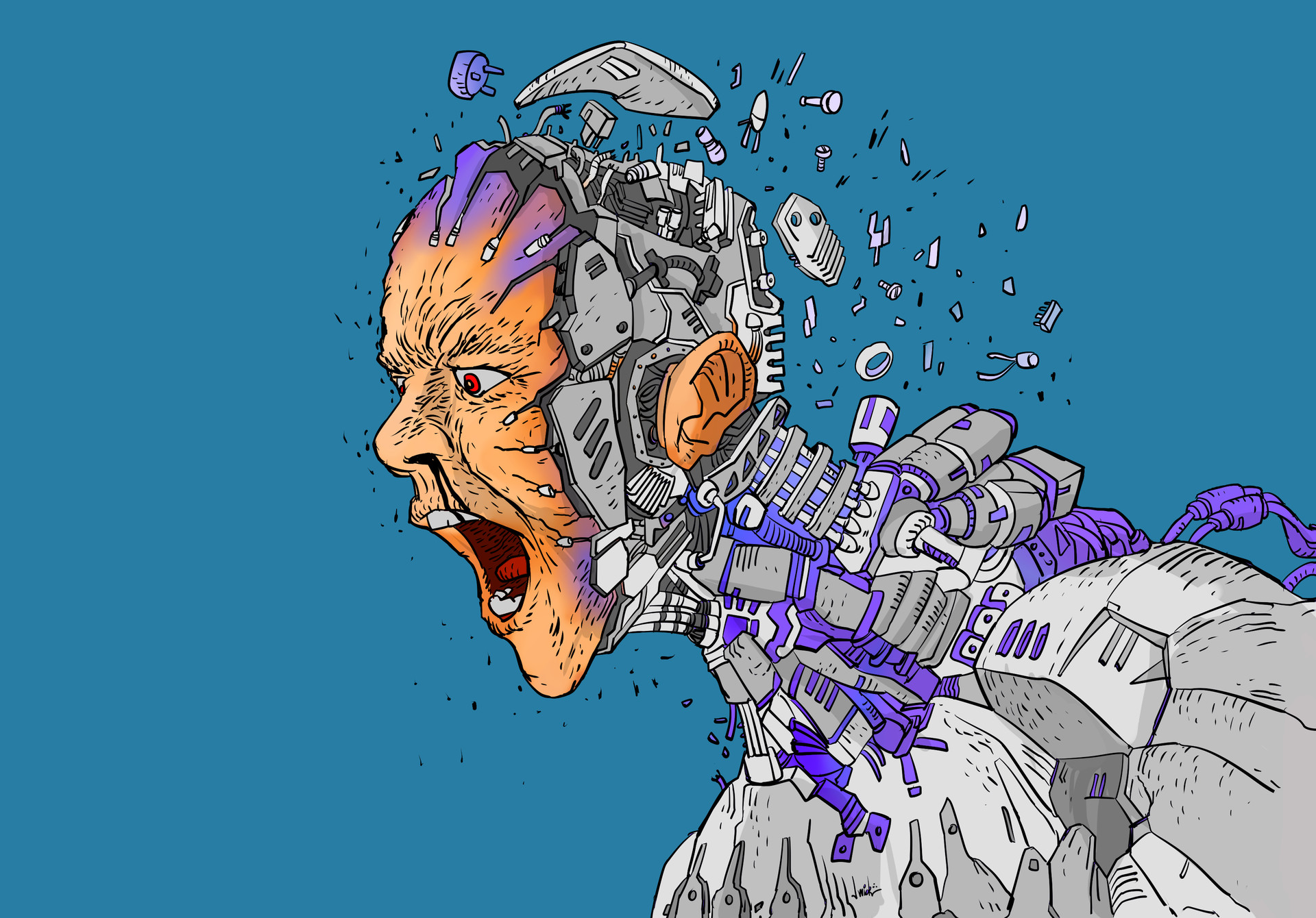 System Overload! : r/Cyberpunk