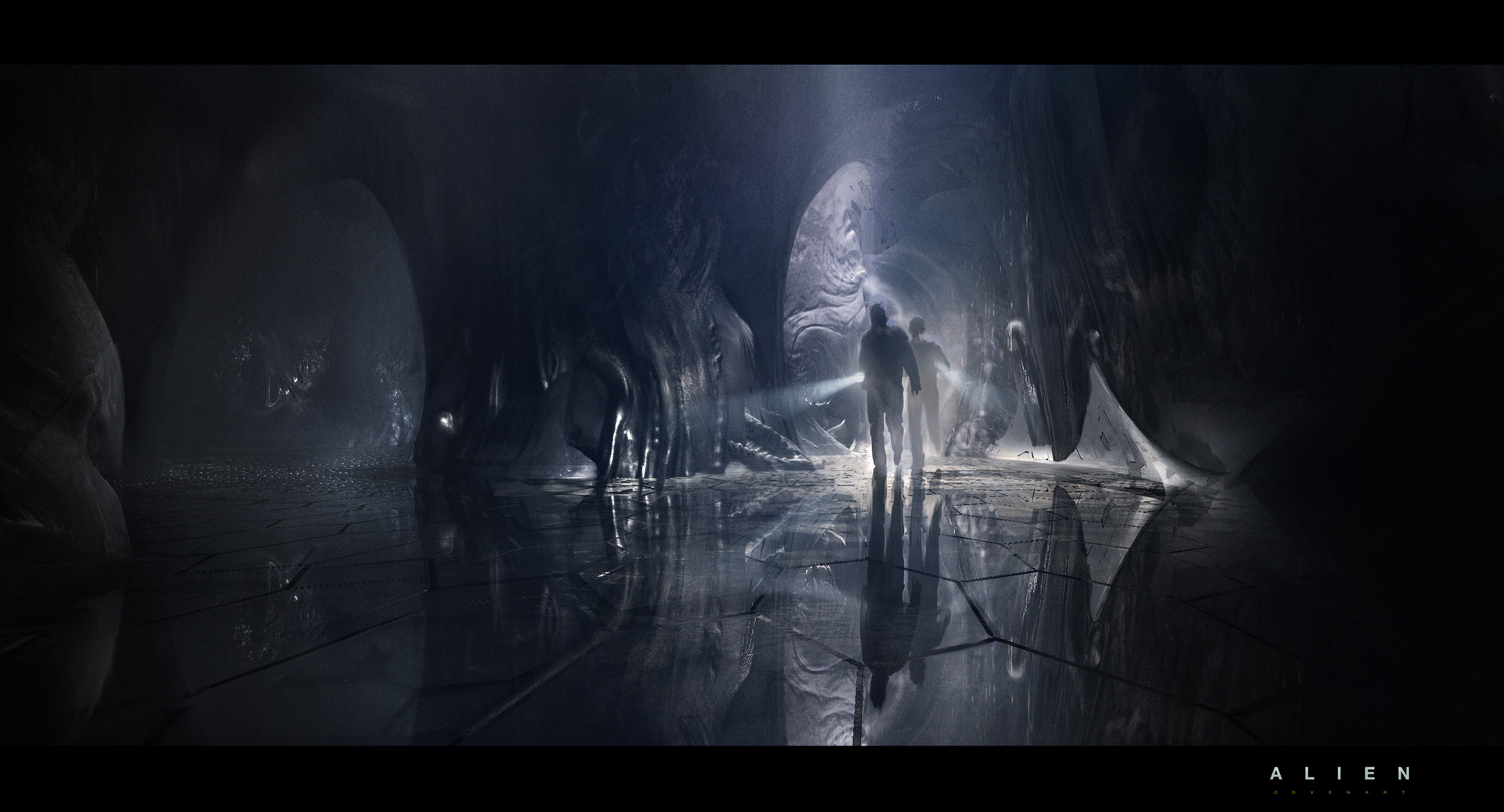 ArtStation - Alien: Covenant Corridors Beneath the Cathedral, Gerhard ...