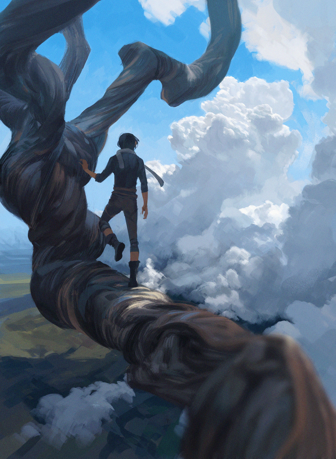 Sentinel by Aliya Chen : r/ImaginarySkyscapes