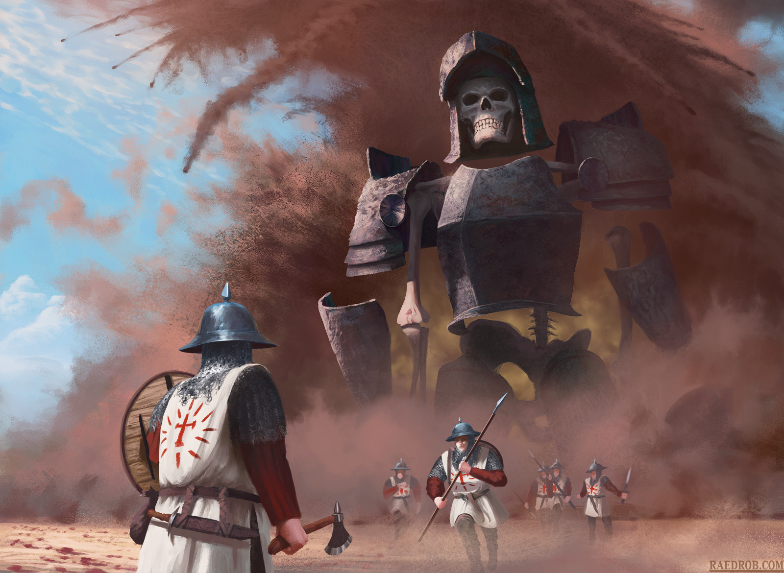 Desert Guardian by Robert Ræder : r/ImaginaryKnights