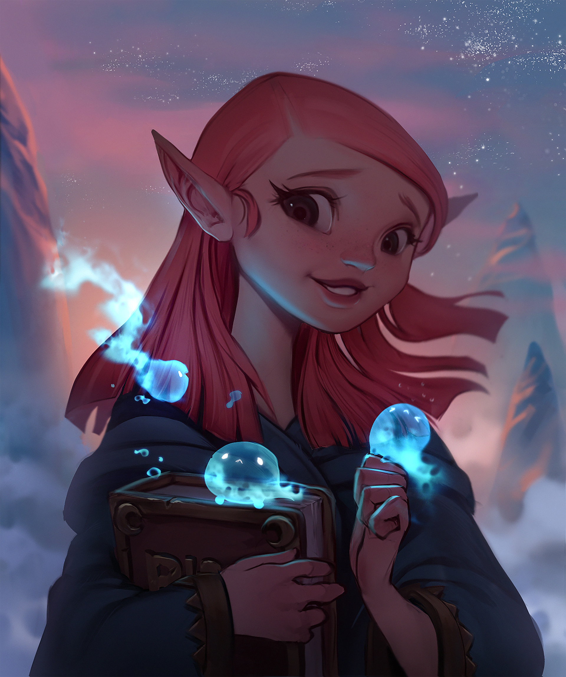 'Elf and Blob Friends' by Ilse Harting : r/ImaginaryElves