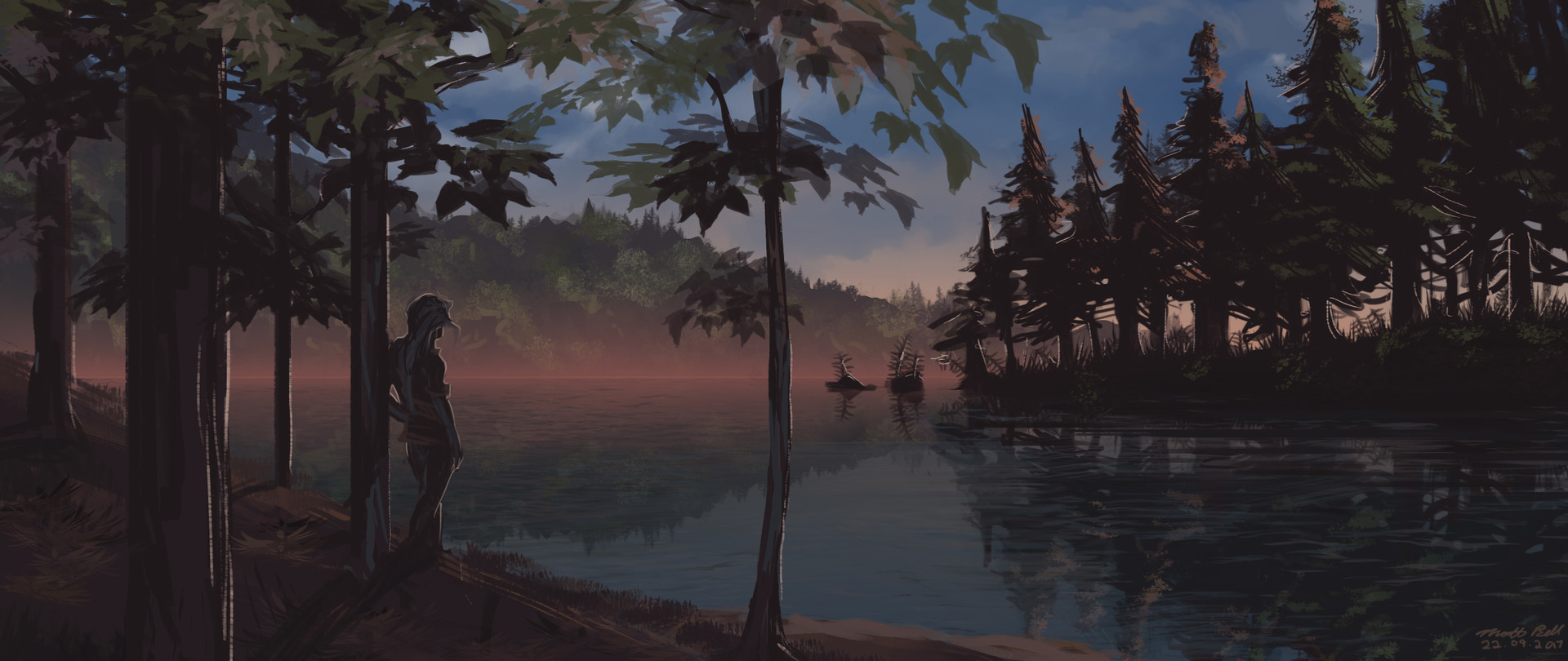 At the break of dawn, by Mathew Bell : r/ImaginaryWildlands