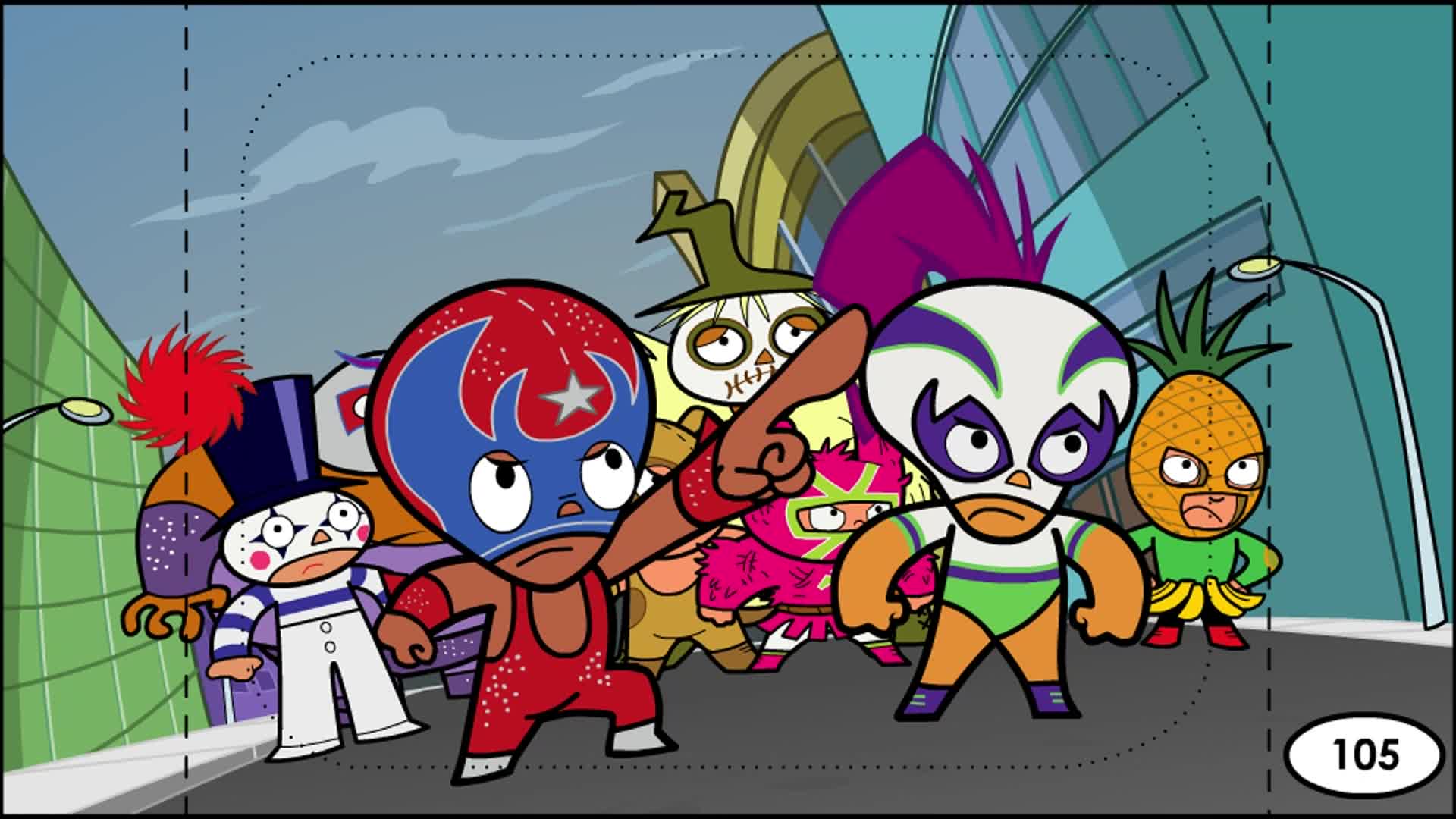 Mucha Lucha Wallpaper
