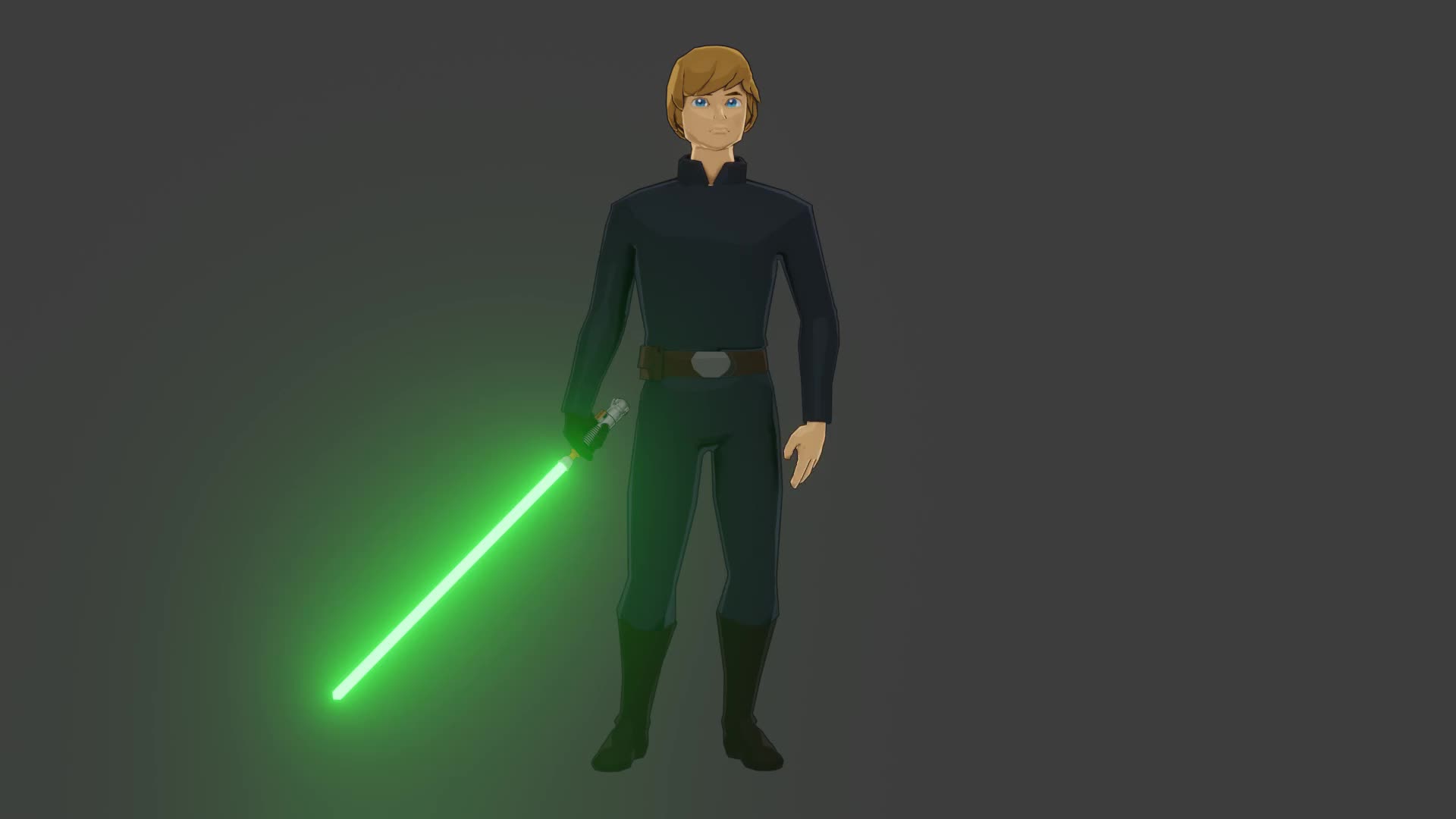 Luke Skywalker Animated