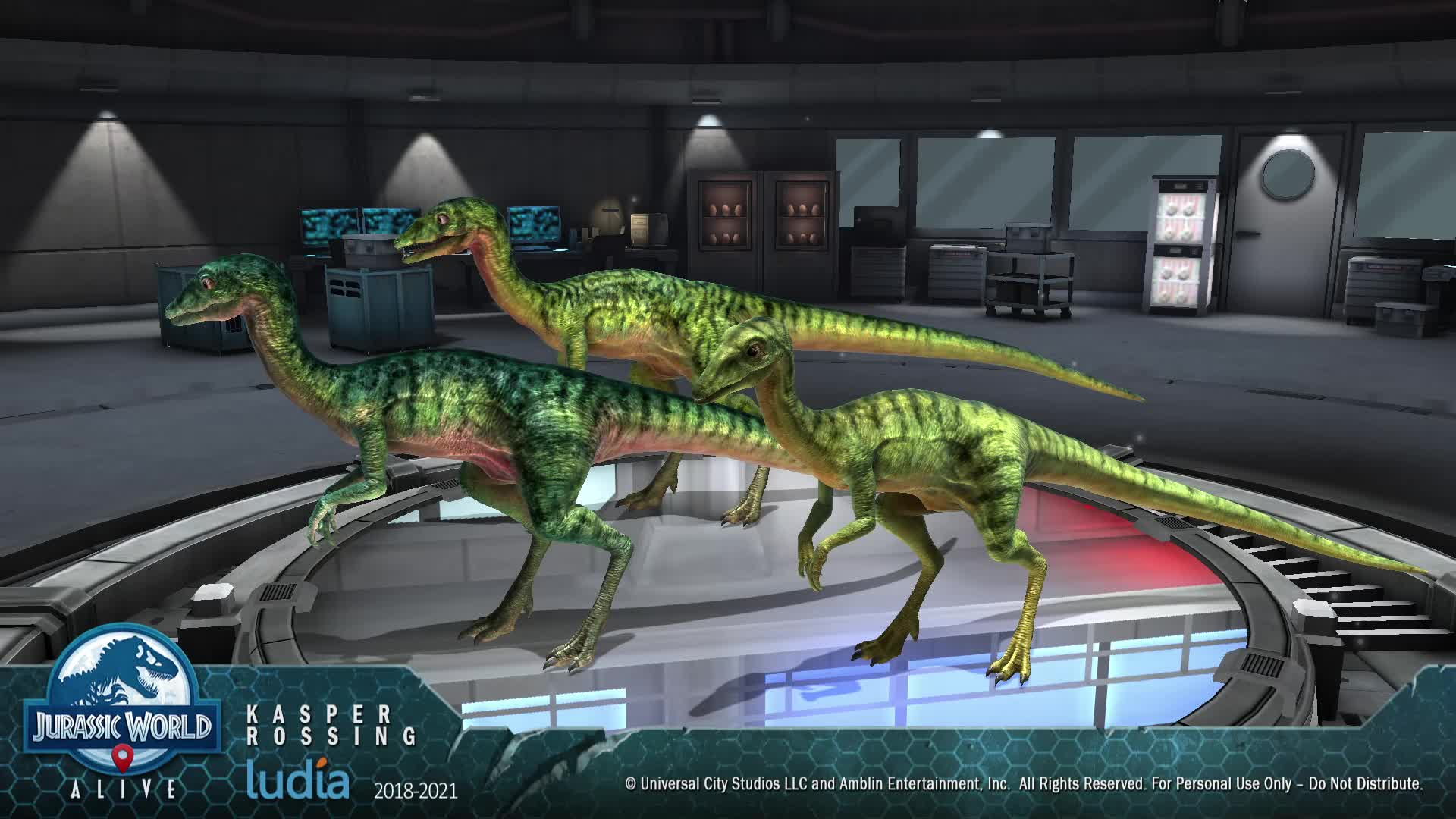 Compsognathus Jurassic Park Angriff