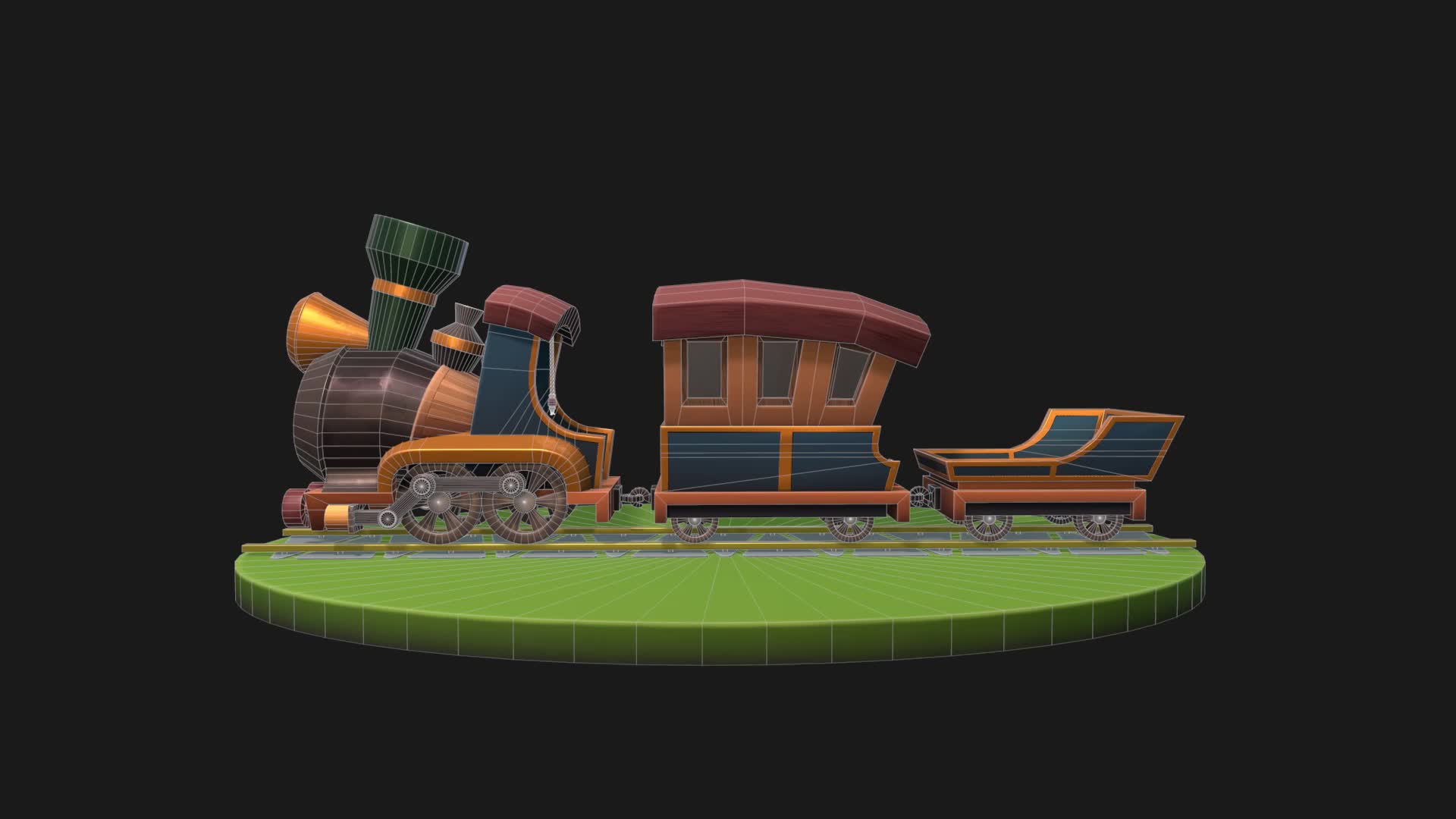 Zelda Spirit Tracks Train
