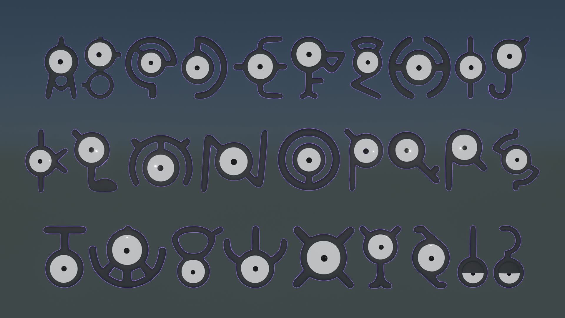 Unknown Pokemon Wallpaper