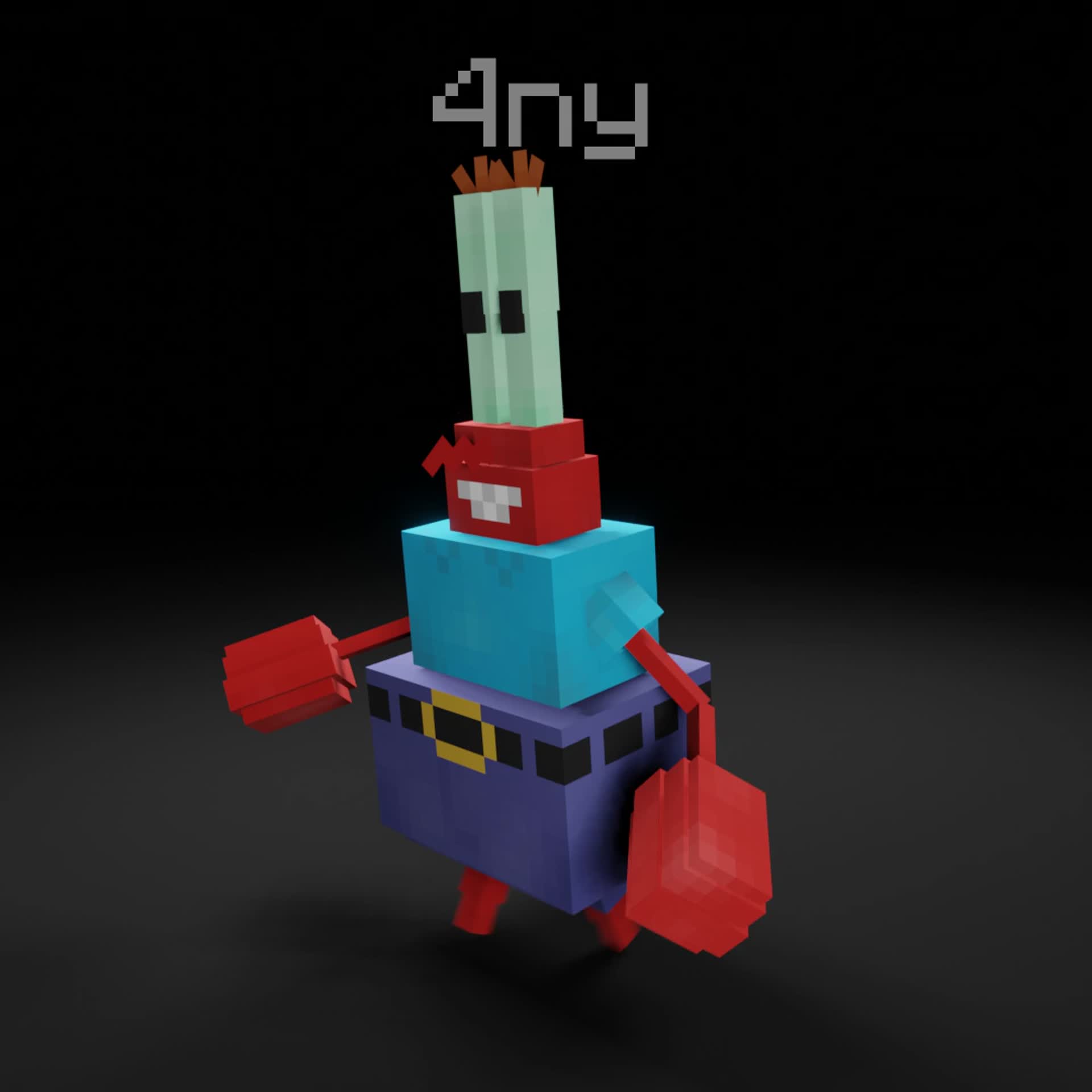 Mr Krabs House Minecraft