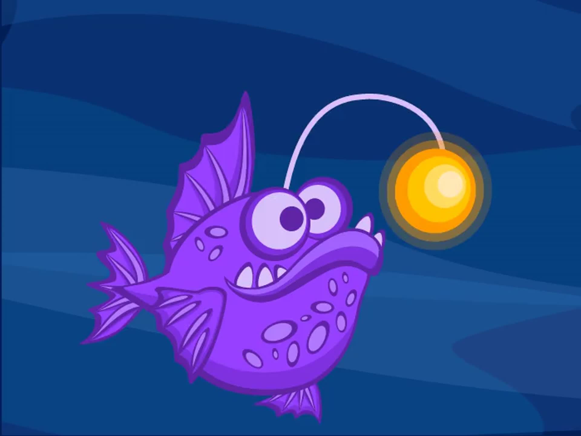 Cartoon Angler Fish