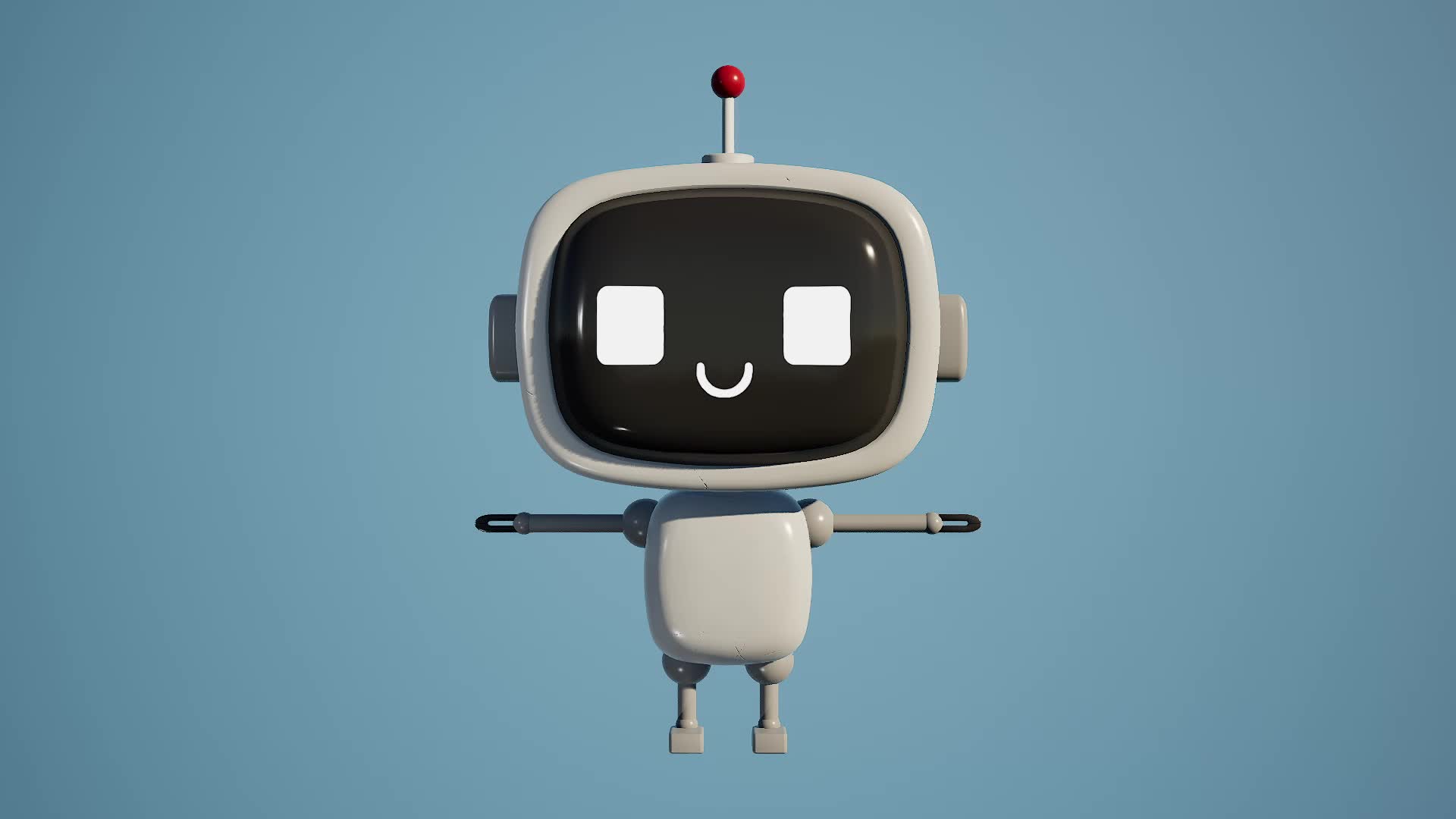 Cute Animated Robot