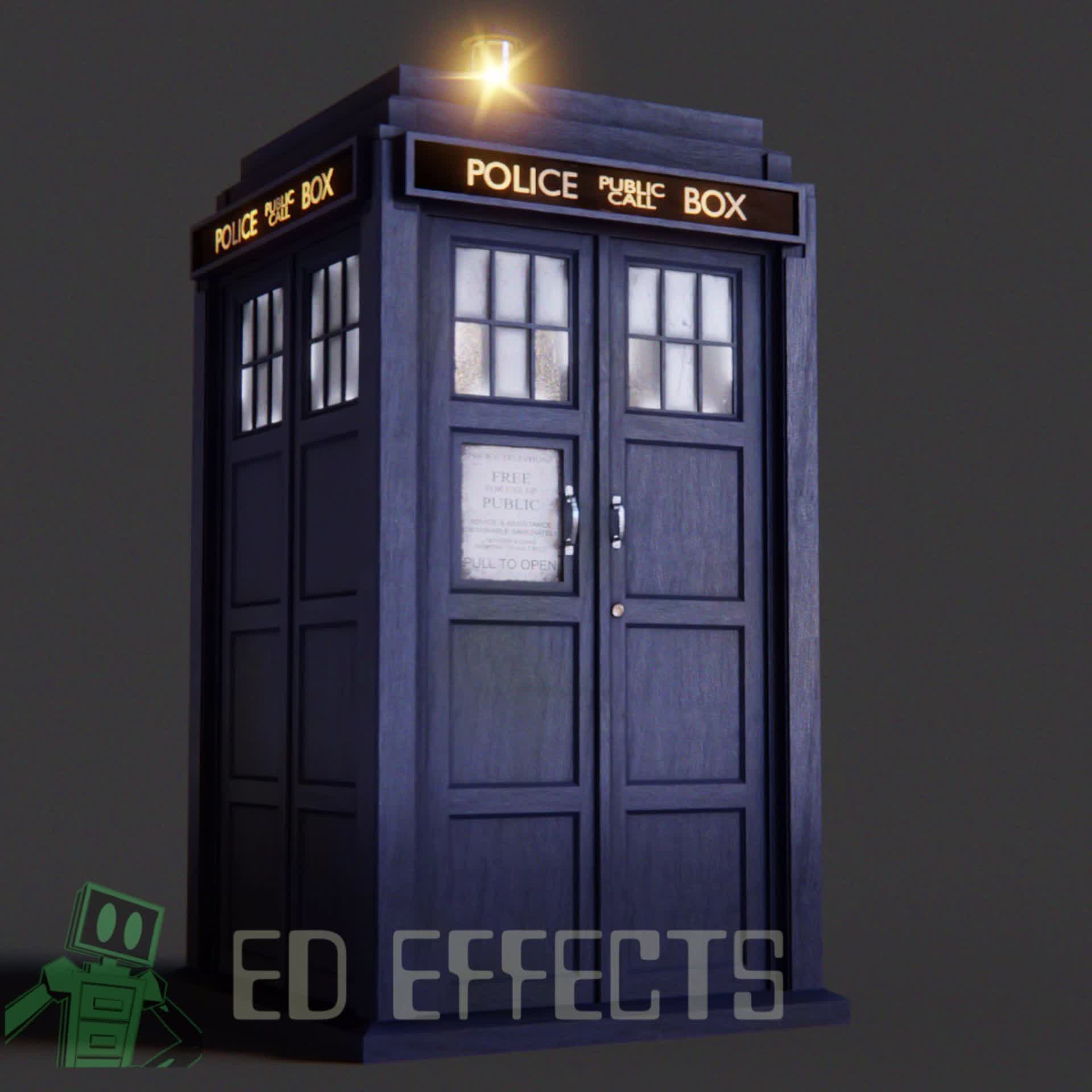 Windows Tardis Signs