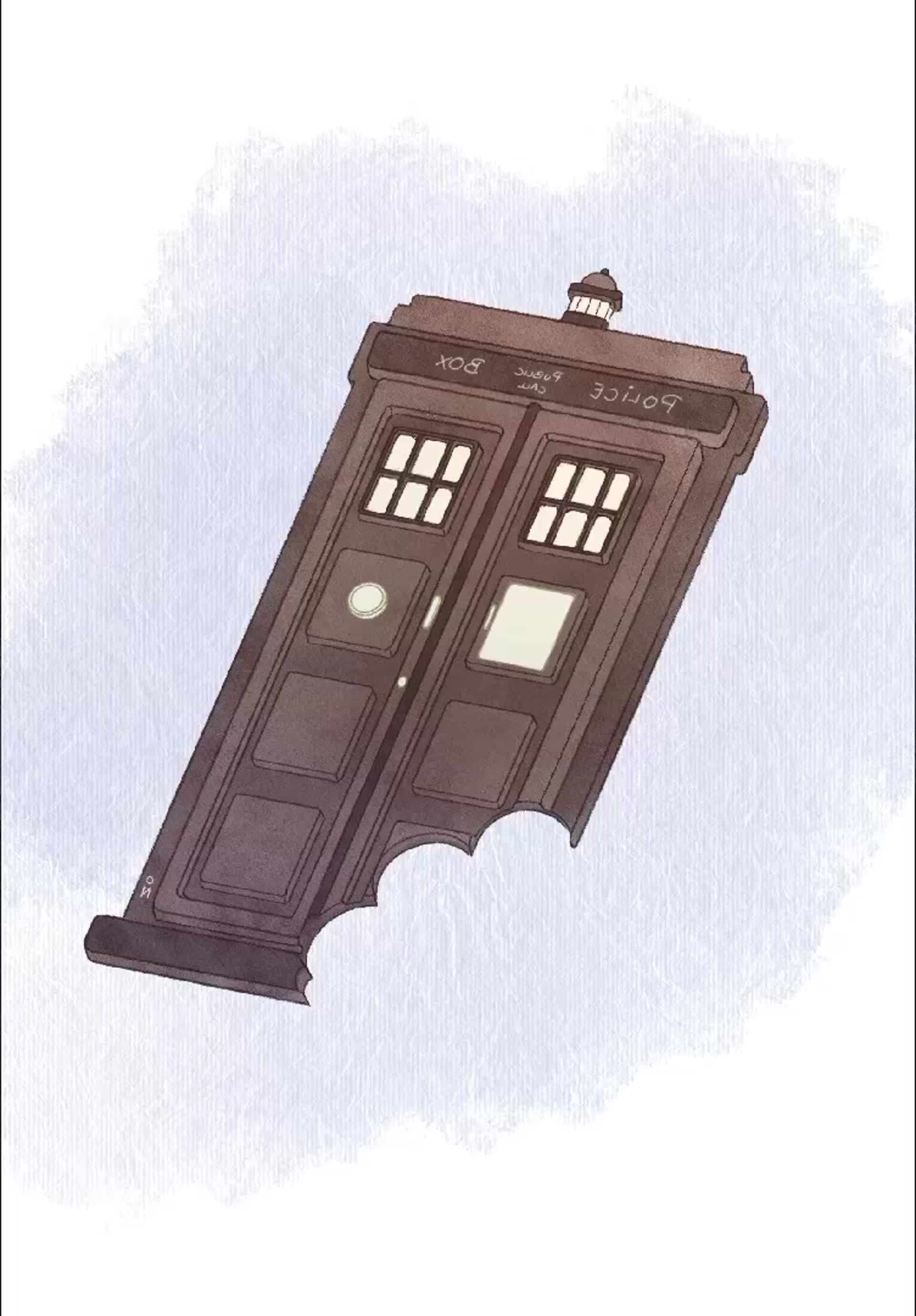 Tardis Drawing Tutorial