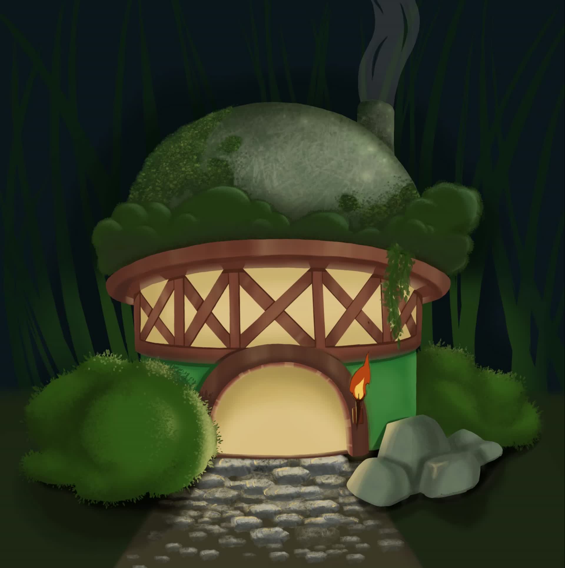 Chimney Smoke Animation