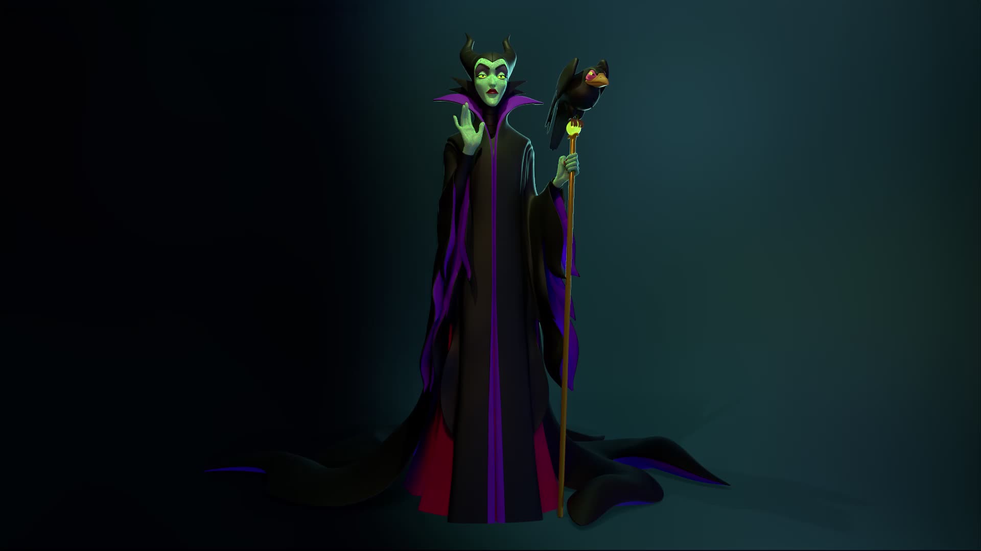 Maleficent Sleeping Beauty Wallpaper