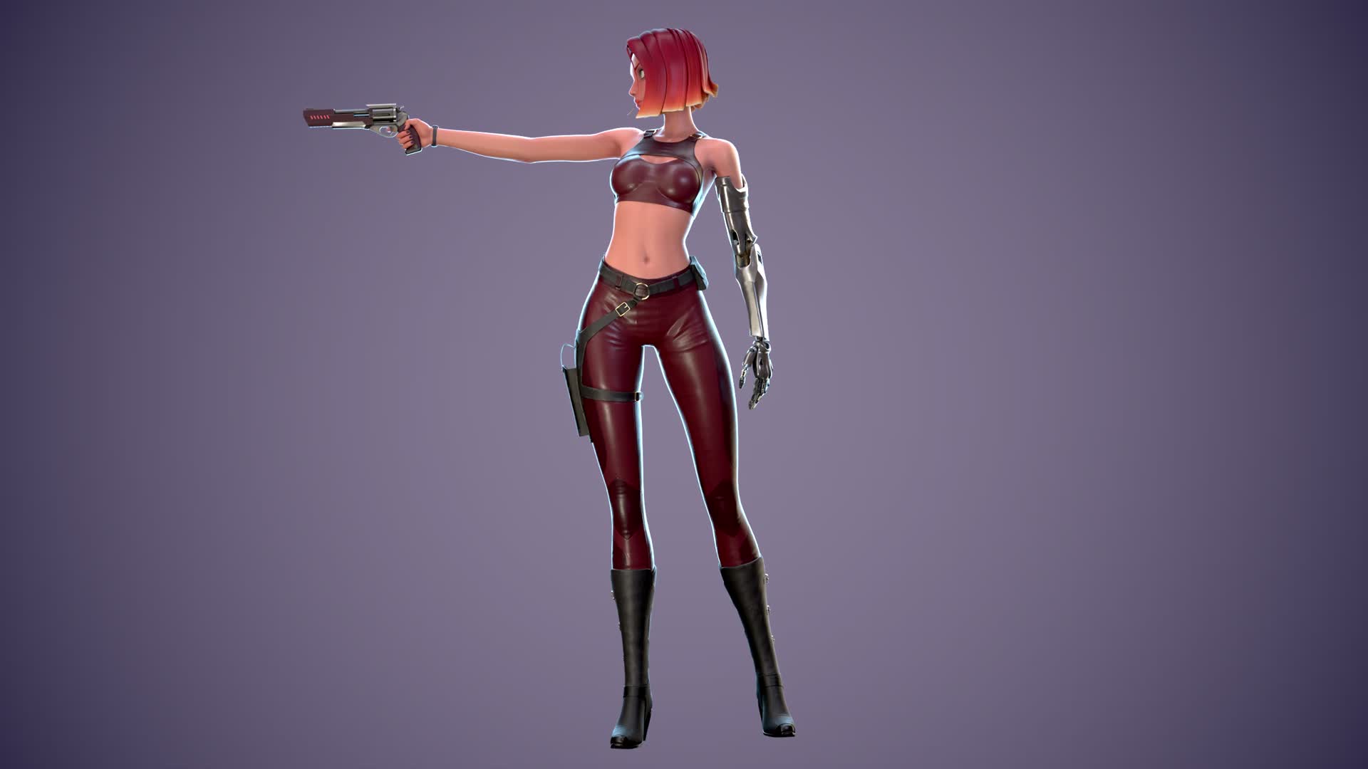 Ruby Renegade Wallpaper