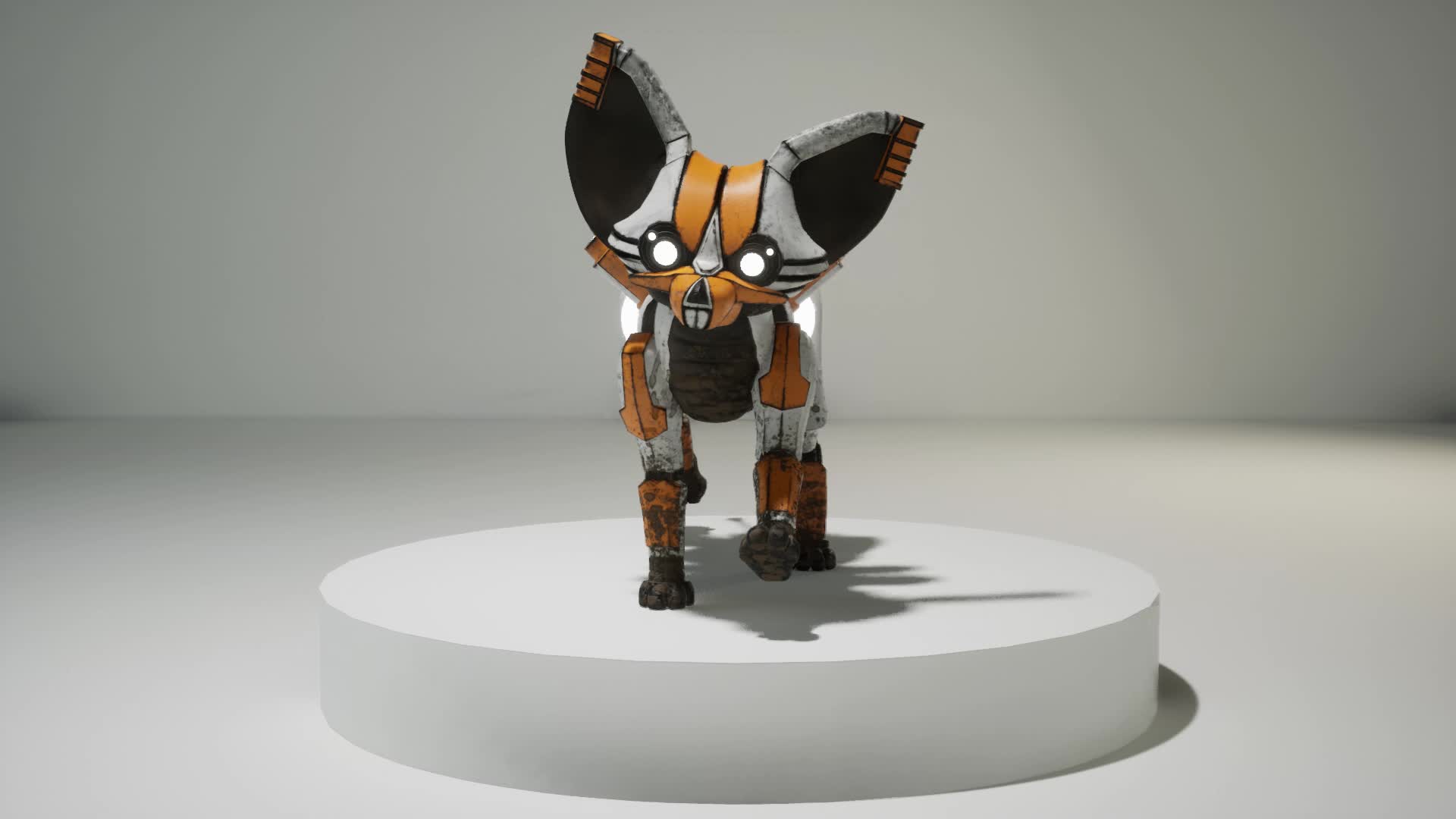Animatronic Fox Just Got Done With My Chuck E. Cheese Portrait Styled