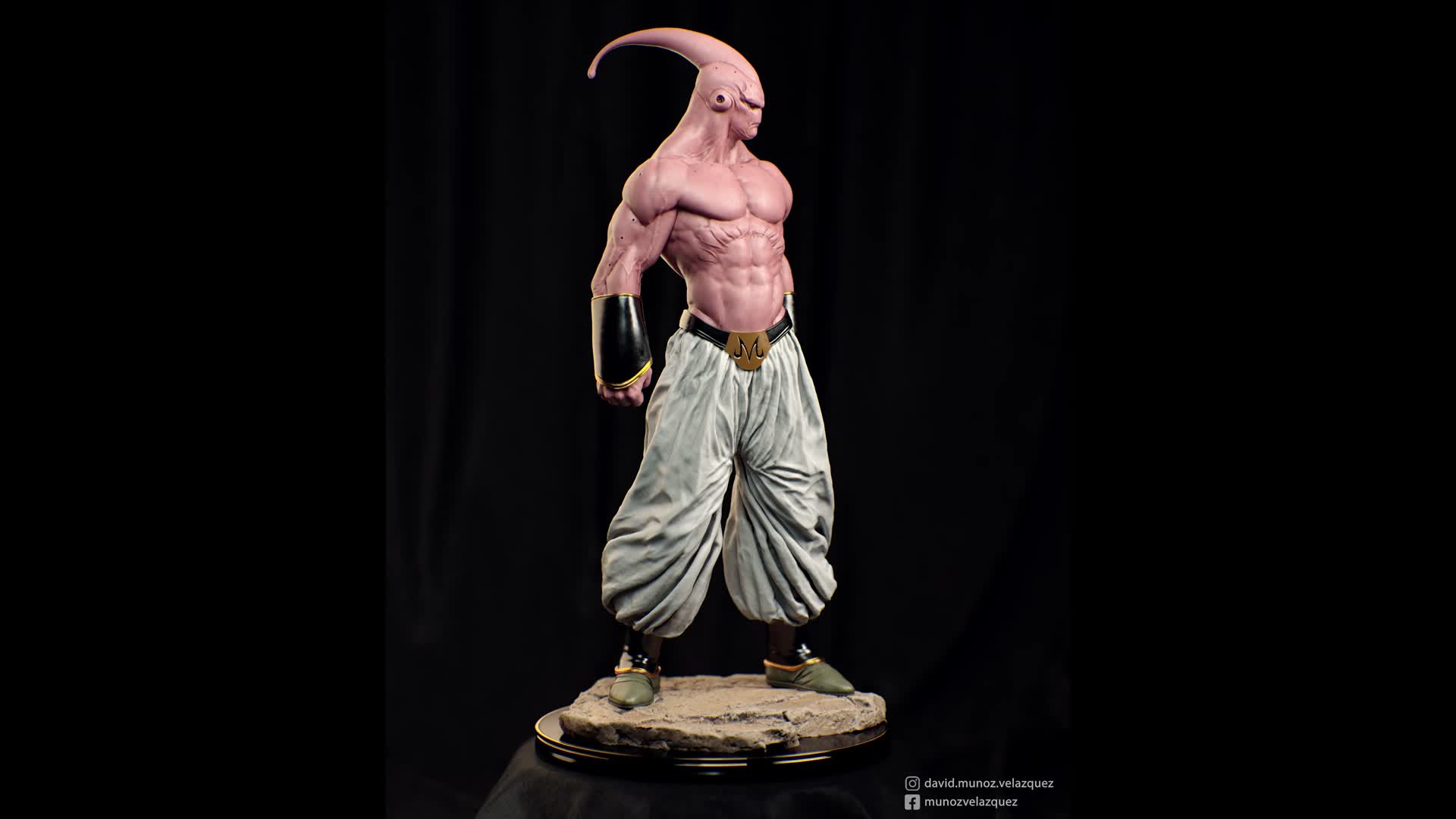 Majin Buu Realista GOKU SS3 VS MAJIN BUU