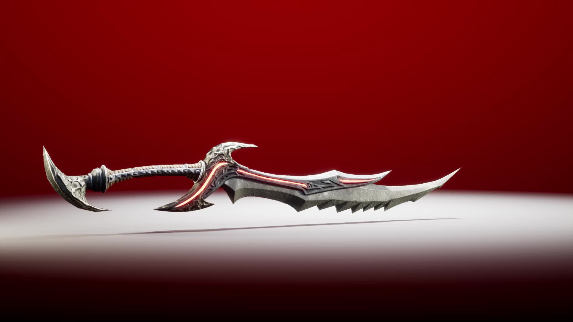 Daedric Sword Template Skyrim Game Weapon Daedric Sword Metal Replica