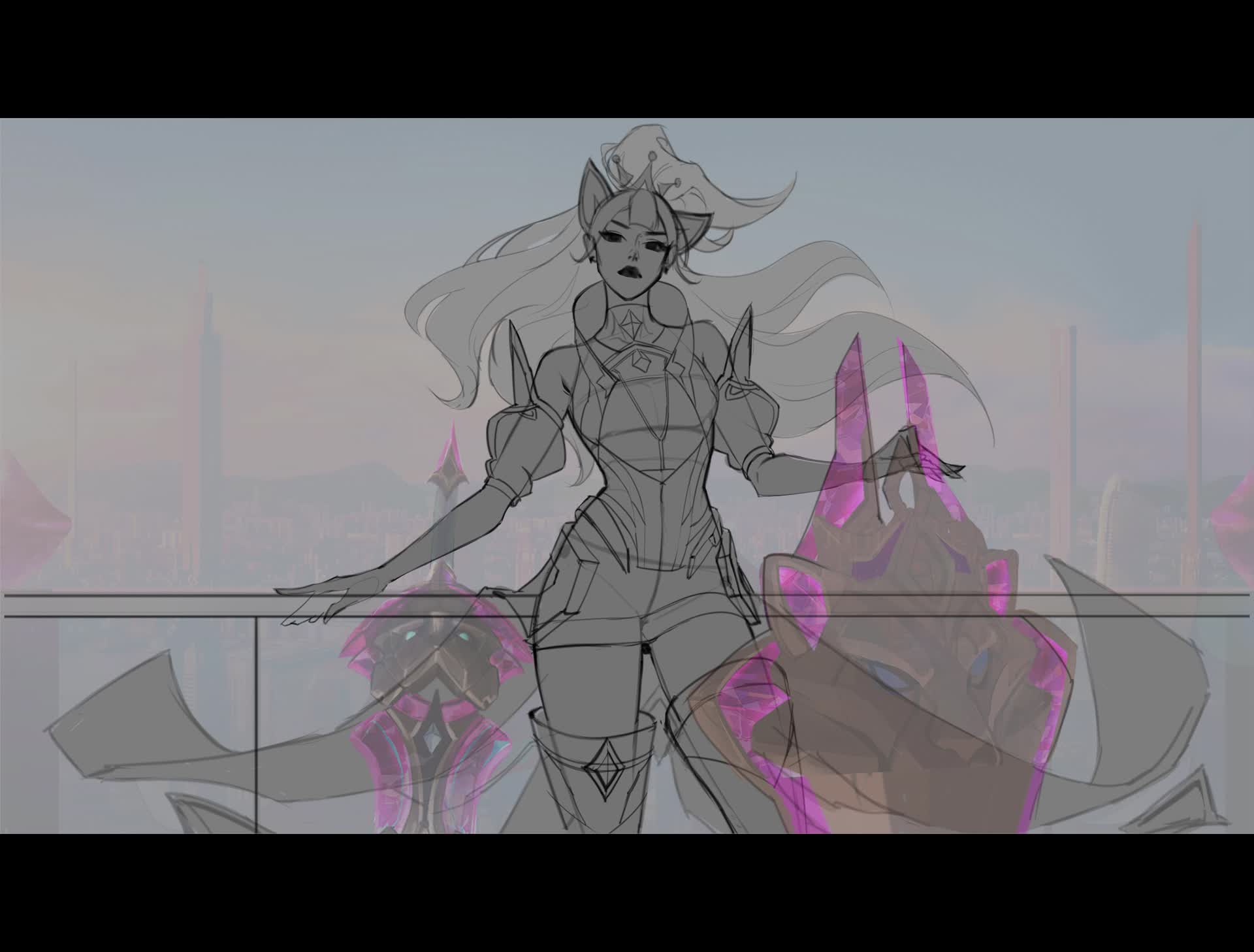 Leona Kinesisk Splash Art