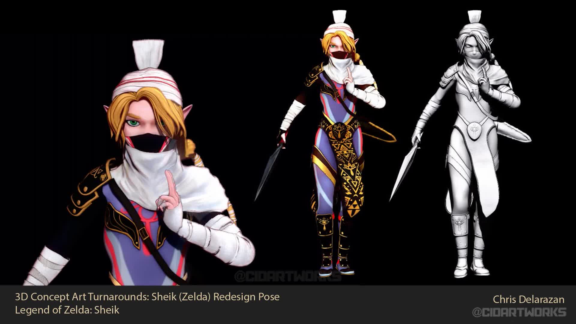 Zelda Sheik Wallpaper