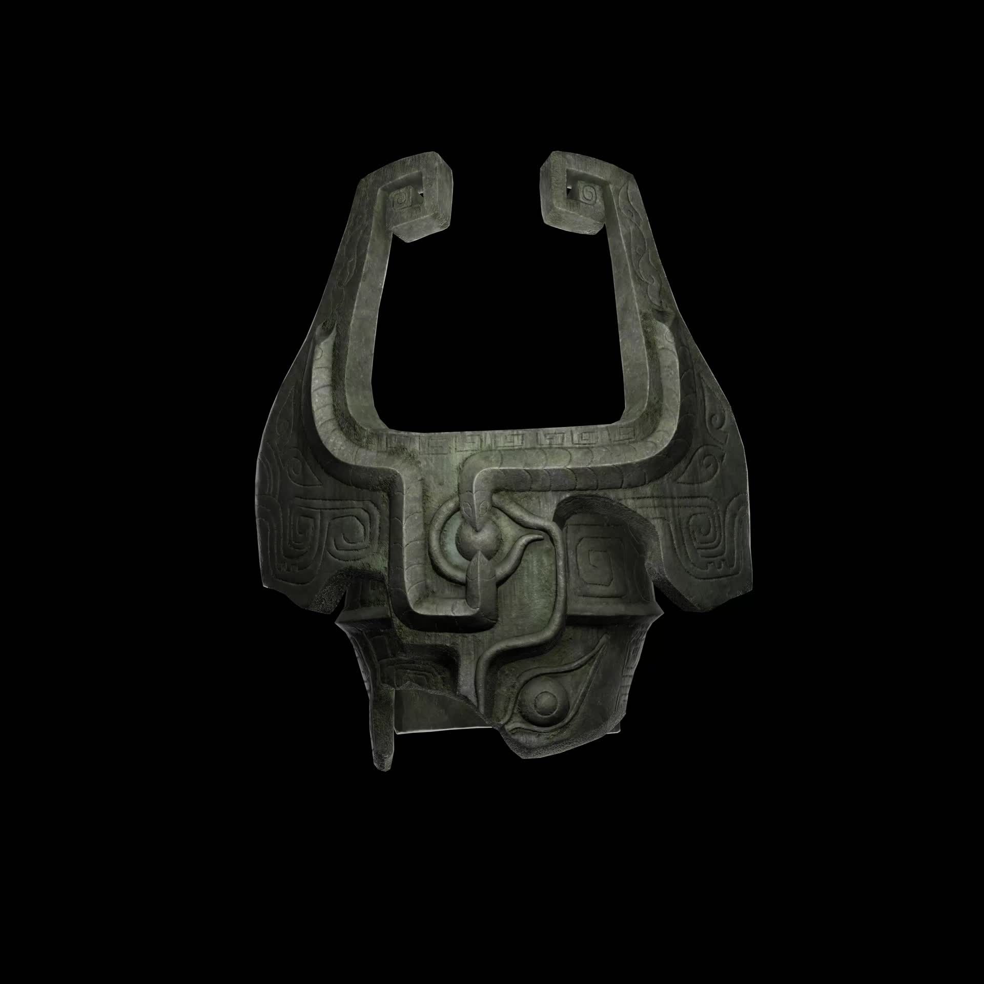 Zelda Twilight Princess Fused Shadow Midna's Mask • . The Legend Of